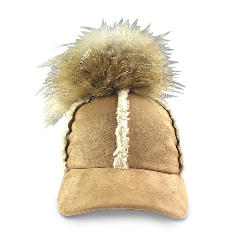 Milk & Soda Faux Shearling Cap Camel – CuteBaby NZ